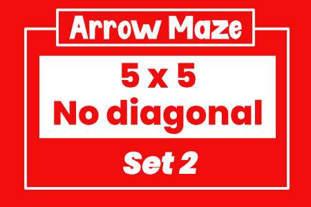 Free Printable Arrow Maze PDF Logic Puzzles - Puzzle Breaks ...