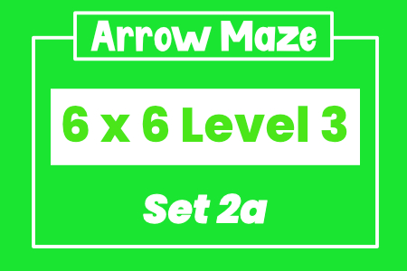 Free Printable Arrow Maze PDF Logic Puzzles - Puzzle Breaks - Monstrously Good Puzzles