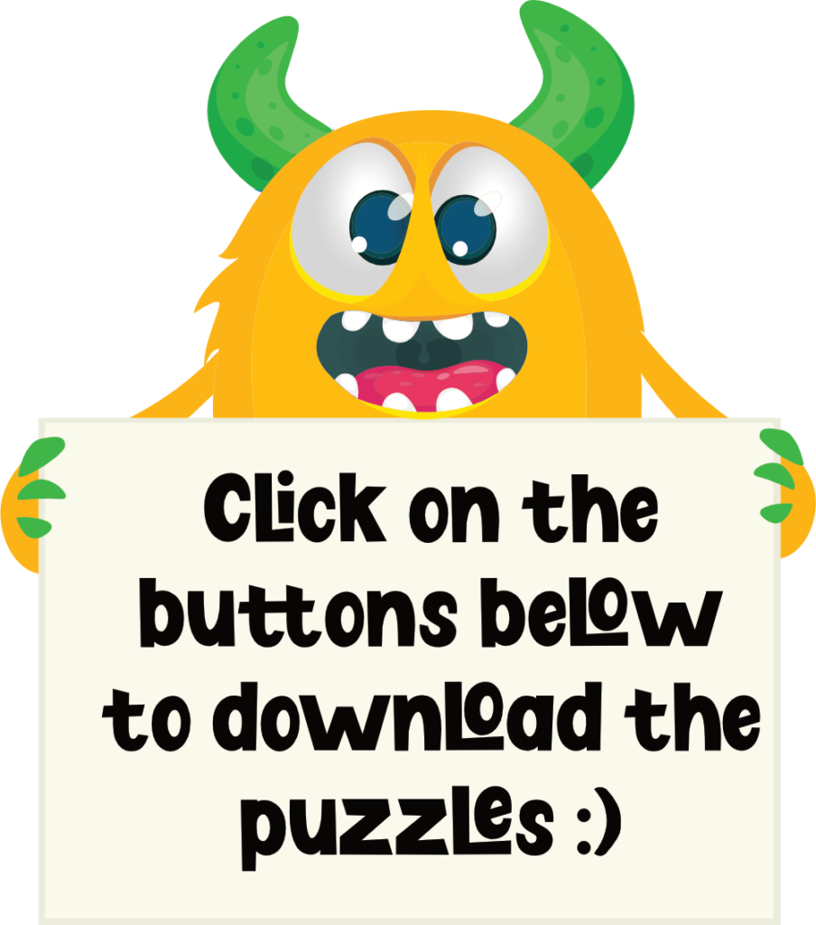 Free Printable Easy As ABC Puzzles - Puzzle Breaks - Monstrously Good ...